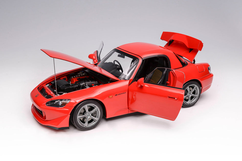 1/18 Motorhelix Honda S2000 Type-S AP2 2007 JDM Diecast Full Open with ...