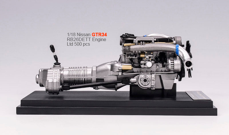 1/18 MH Motorhelix JDM Engine Model Nissan GTR R34 R35 Honda Type R EK ...
