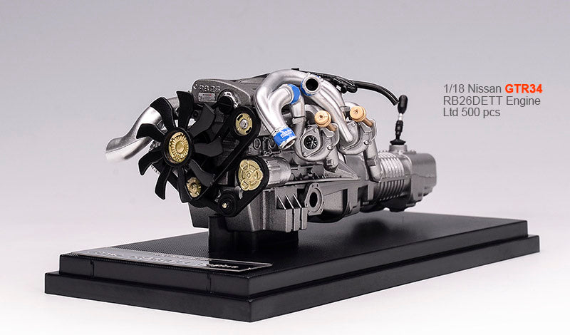 1/18 MH Motorhelix JDM Engine Model Nissan GTR R34 R35 Honda Type R EK ...