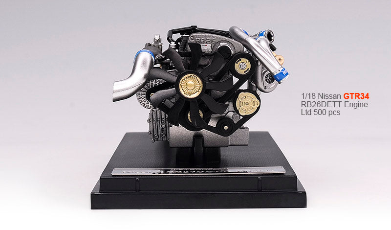 1/18 MH Motorhelix JDM Engine Model Nissan GTR R34 R35 Honda Type R EK ...