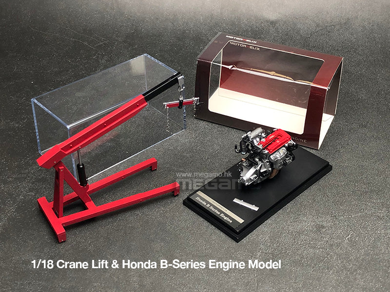 1/18 MH Motorhelix JDM Engine Model Honda Type R EK9 + Crane Lift – MEGAMO