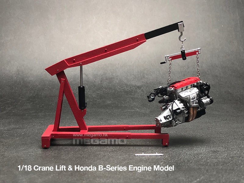 1/18 MH Motorhelix JDM Engine Model Honda Type R EK9 + Crane Lift – MEGAMO