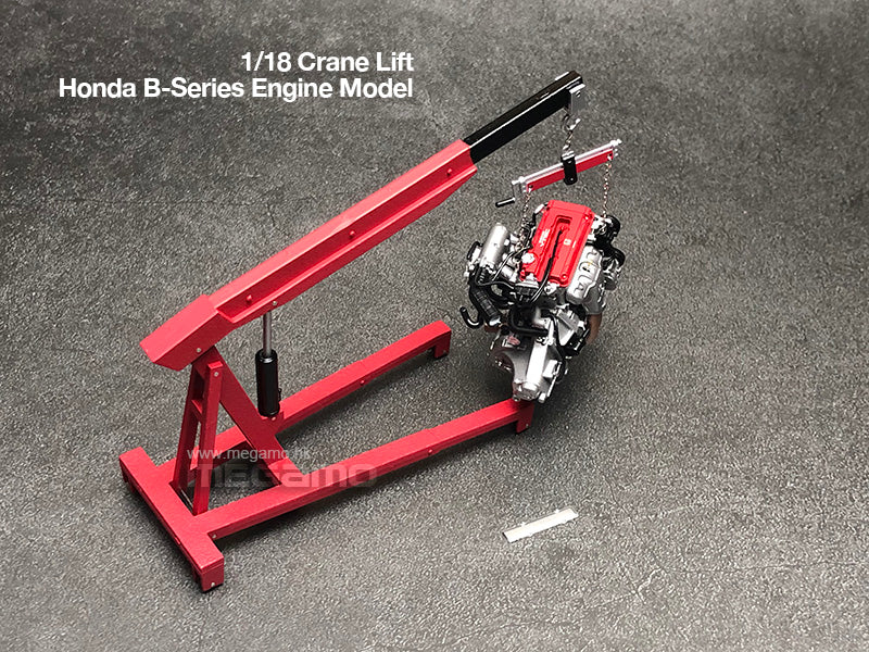 1/18 MH Motorhelix JDM Engine Model Honda Type R EK9 + Crane Lift – MEGAMO