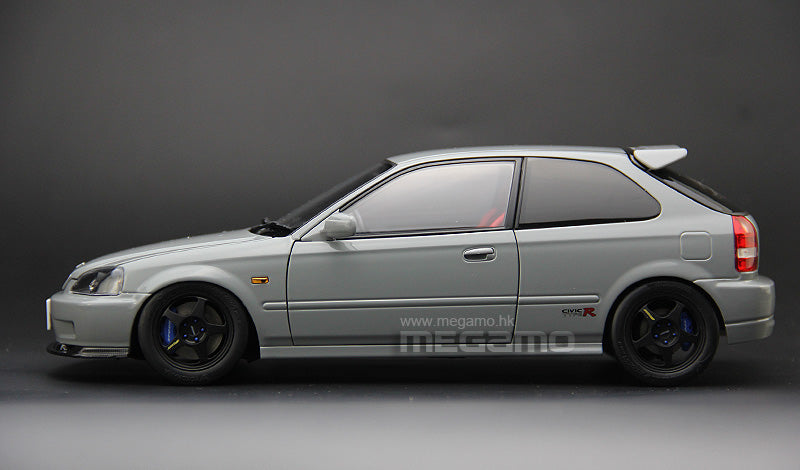 1/18 Motorhelix Honda Civic Type R EK9 JDM Diecast Full Open with Engi ...